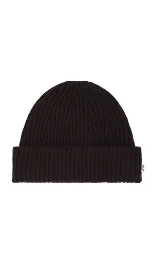 Nn07 Nn07 Rib Hat 6209 In Chocolate. Deep Truffle