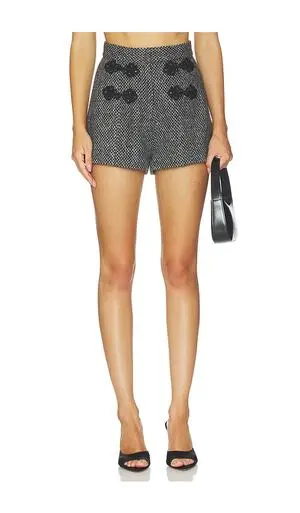 SAU LEE Julien Shorts - Grey