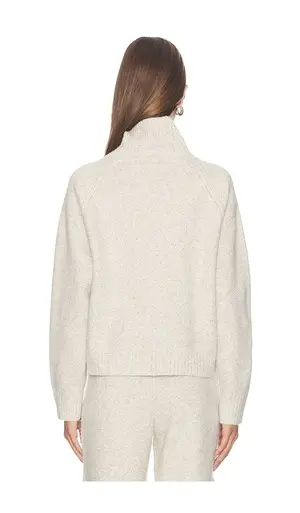 4TH & RECKLESS Madeleine Sweater Knit Top In Grey