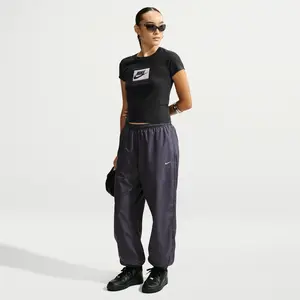 Nike Sportswear Loose Mid-rise Uv Jogger Pants - Grey