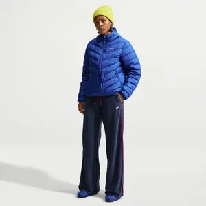 Nike Sportswear Therma-fit Mid-rise Open-hem Pants - Blue