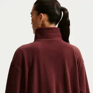 Nike One Therma-fit Oversized Full-zip Jacket - Purple