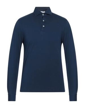 FILIPPO DE LAURENTIIS Polo Shirt Size Cotton - Navy