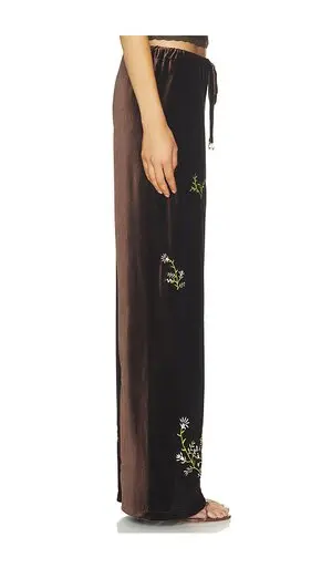 SIEDRES Manoce Pant In Chocolate