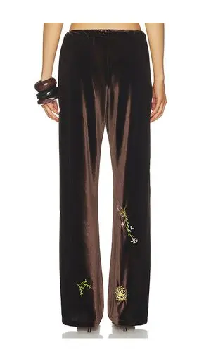 SIEDRES Manoce Pant In Chocolate