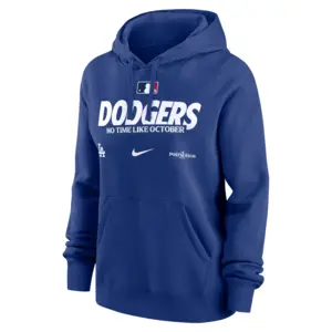 Nike Los Angeles Dodgers 2026 Postseason Authentic Collection Mlb Pullover Hoodie - Blue