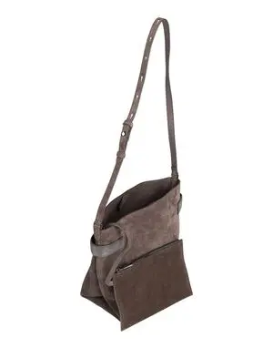 Brunello Cucinelli Shoulder Bag Dark Leather