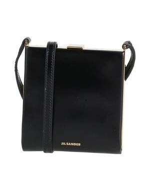JIL SANDER Cross-body Bag Calfskin - Black
