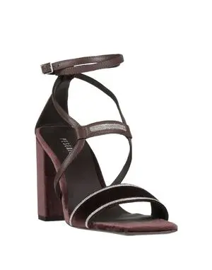 Peserico Sandals Size Textile Fibers