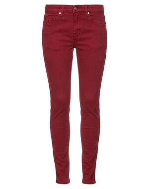 JACOB COHЁN Pants Size Lyocell, Cotton, Polyester, Elastane - Red