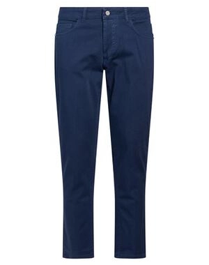 ENTRE AMIS Pants Size Cotton, Elastane - Navy