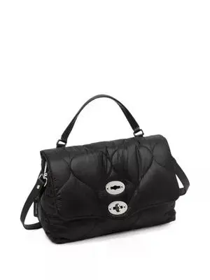 ZANELLATO Small Postina Quilted Leather Tote Bag