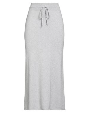 KONTATTO Maxi Skirt Size Viscose, Polyamide, Polyester, Metal
