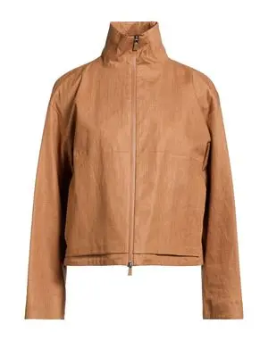 Herno Jacket Camel Size Linen