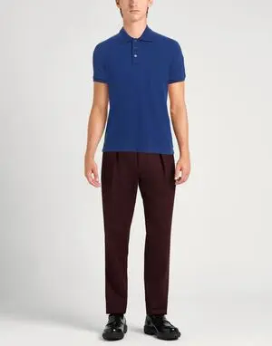 JACOB COHЁN Polo Shirt Size Cotton, Elastane, Lyocell - Blue