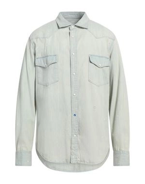 JACOB COHЁN Denim Shirt Size Cotton - Blue