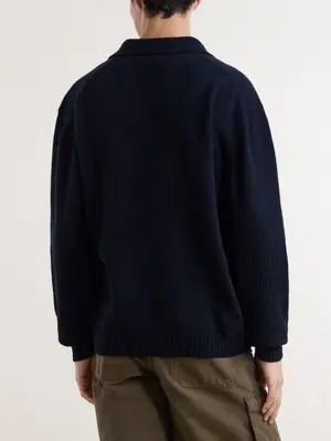 Sease Cashmere Wool-blend Polo Sweater