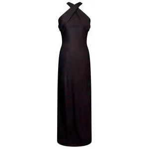 ALIE STREET LONDON Thea Halter Gown Glitter