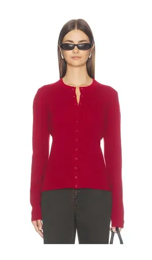 ODDLI Everyday Cardigan - Red