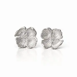 ÉTOILIGHT Flora Blooming Earrings Matte - Silver