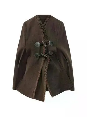 GANNI Cape In Wool