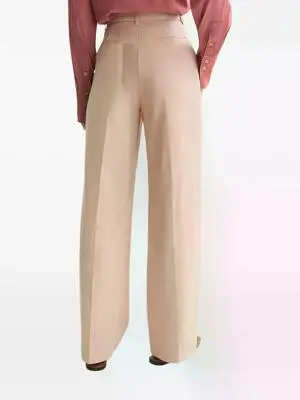 Scotch & Soda Pressed-crease Wide-leg Trousers