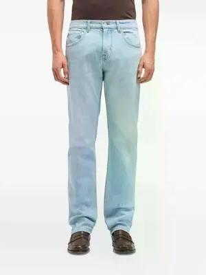 7 For All Mankind The Straight Crystal Jeans - Blue