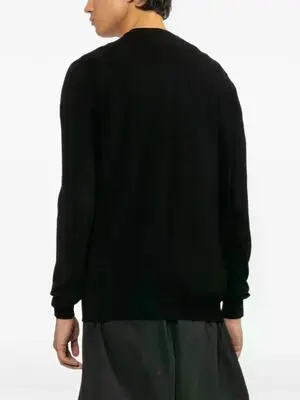 Play Comme Des Garcon Heart-patch Cardigan