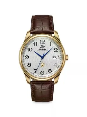 RICHELIEU SWISS Classic 40mm Watch - White