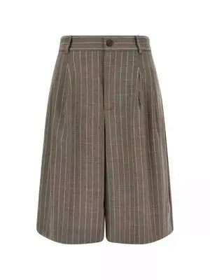 P.a.r.o.s.h Lassie Pinstripe-pattern Shorts