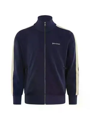 Palm Angels Logo-print Track Sweatshirt - Blue