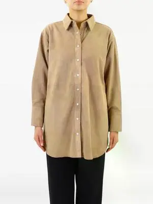GOOSECRAFT Lizzy Suede Shirt