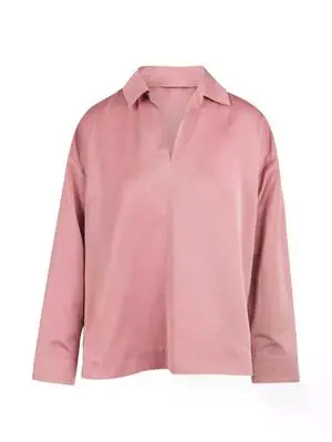 Max Mara Embellished-cuff V-neck Blouse
