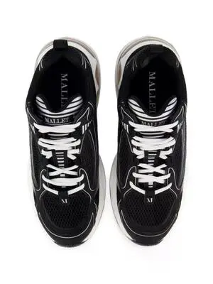 MALLET Jupiter Panelled Sneakers - Black