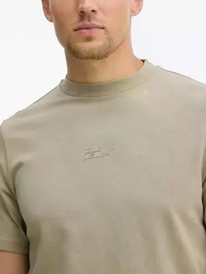 Karl Lagerfeld Logo-print Mock-neck T-shirt
