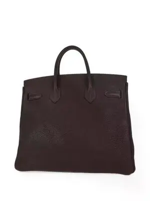 Hermès 2005 28 Fjord Hac Haut À Courroies Tote Bag - Brown