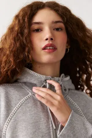 UGG Classic Whipstitch Full-zip Hoodie Sweatshirt