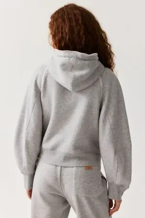 UGG Classic Whipstitch Full-zip Hoodie Sweatshirt
