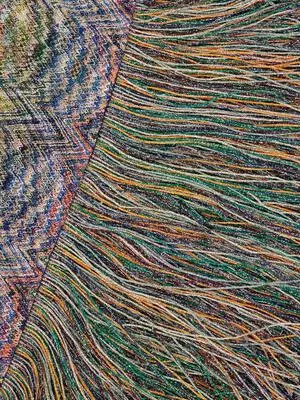 Missoni Zigzag Fringed Scarf
