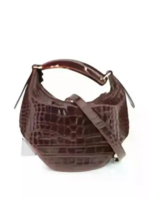 VISONA` Bengala Croc-effect Shoulder Bag