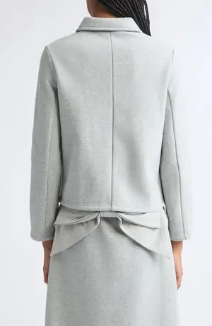 Sandy Liang Knoll Bow Detail Jacket