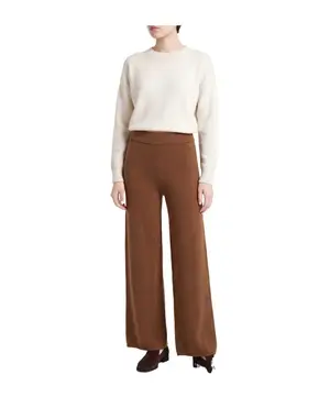 Max Mara Loose-fitting Knit Trousers