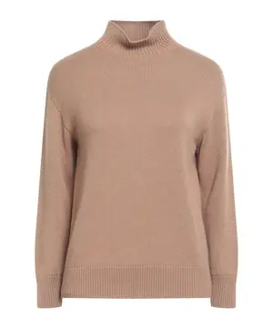 Max Mara Lightweight Turtleneck Sweater - Camel