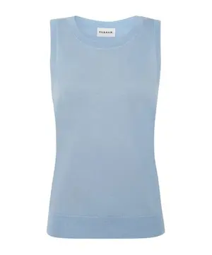 P.a.r.o.s.h Sleeveless Knit Top - Blue