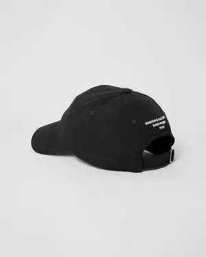 Celine Richelieu Cap In Light Cotton Twill