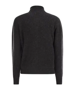 Peserico Button-front Long-sleeve Knit Cardigan