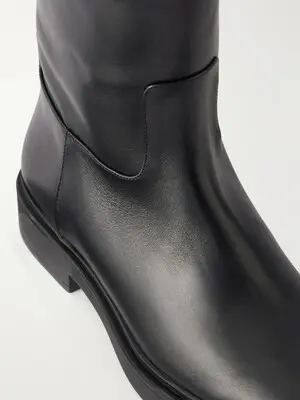 AQUAZZURA Leather Knee Boots