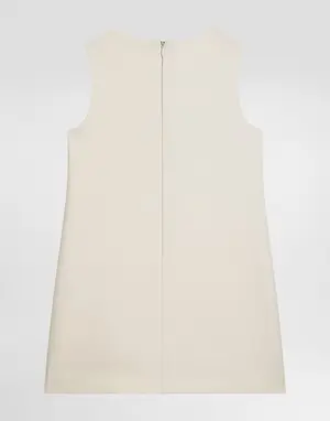 Dolce & Gabbana Logo-embroidered Sleeveless Dress