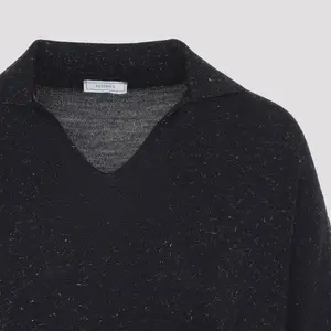 Peserico Lurex Collar Knitted Top - No