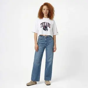 Champion Houston Texans Boyfriend Cropped T-shirt